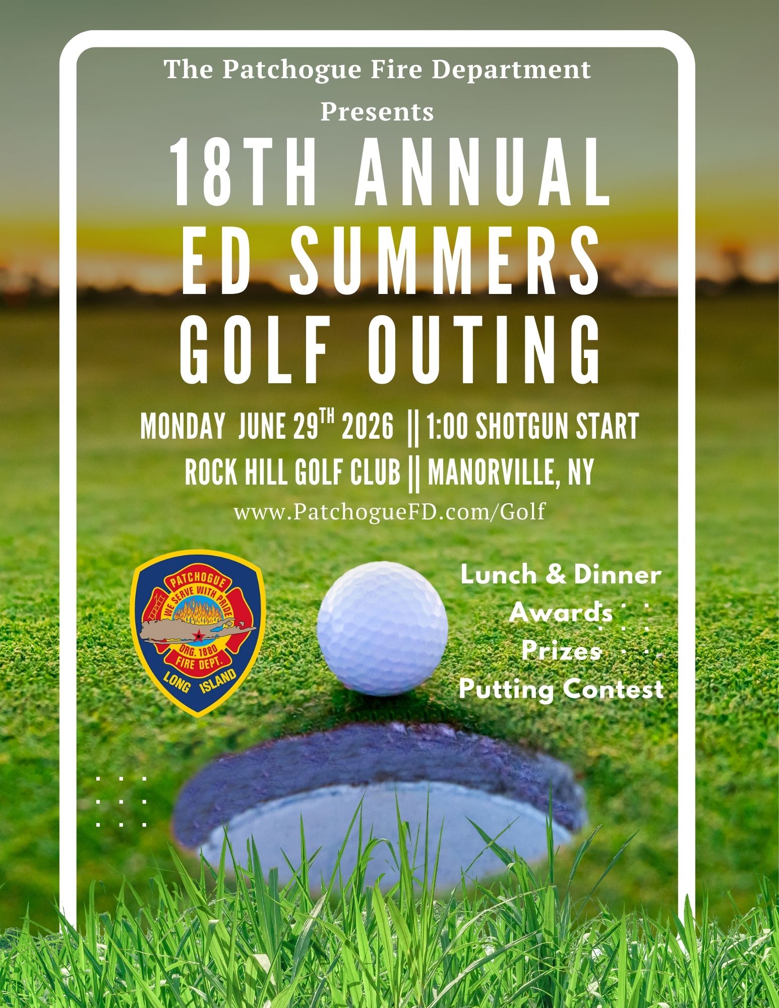 18th Annual Ed Summers Golf Outing - Patchogue (NY) Fire Department